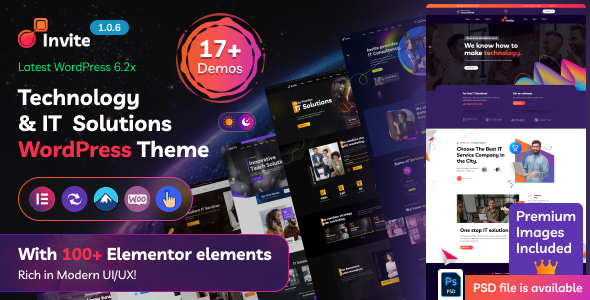 Information Technology WordPress Themes | ThemeForest
